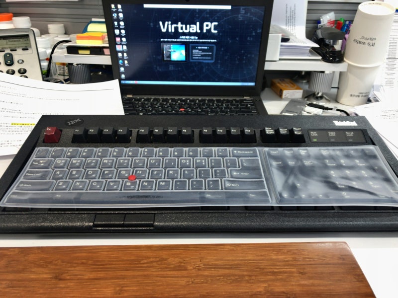 명기 중 명기 IBM M13 풀사이즈 빨콩 기계식 키보드 (버클링 스프링 방식) 리뷰 : 네이버 블로그