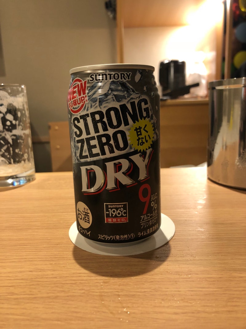 스트롱 제로 드라이 9%(strong zero DRY 9%) 가격&리뷰 (with. KOBE) : 네이버 블로그