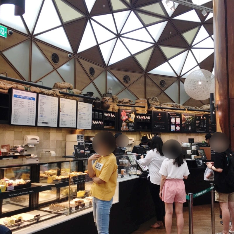 고터카페 예쁜 스타벅스 매장 파미에 파크r점 네이버 블로그