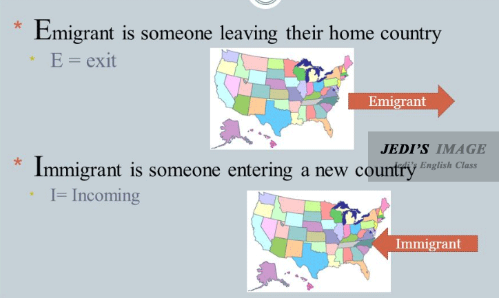 immigrant, emigrant, migrant 차이점은? : 네이버 블로그