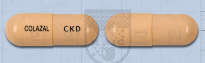 궤양성대장염(Ulcerative colitis) : 치료 ① 5-ASA (콜라잘, 아사콜, 살로팔크, 펜타사) : 네이버 블로그
