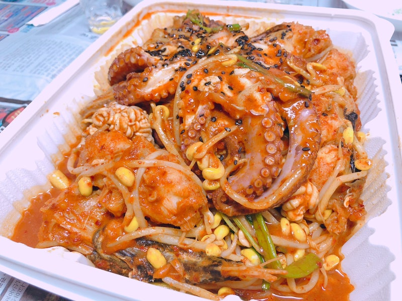 제주외도아구찜맛집 아구가좋아 제주점 나도너가좋아 Jmt 포장했시유 네이버 블로그