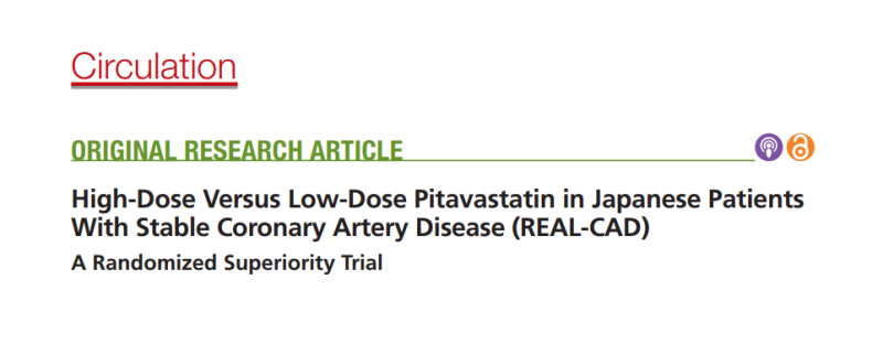 Japanese patients with CAD benefit from high-intensity statin therapy ...