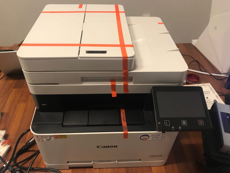 캐논 레이저 복합기 MF633cdw 개봉기 : 네이버 블로그