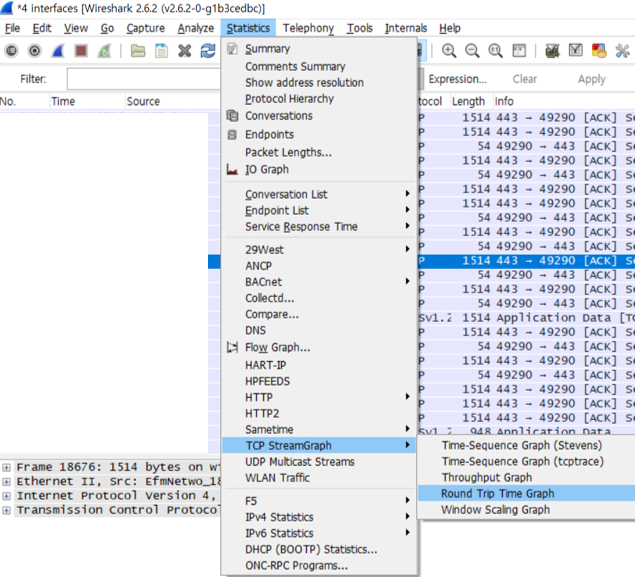 와이어샤크(wireshark) 그래프 : 네이버 블로그