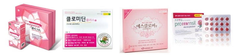 갱년기 치료에 복용할 수 있는 의약품 레드클로버 서양 승마 추출물 네이버 블로그