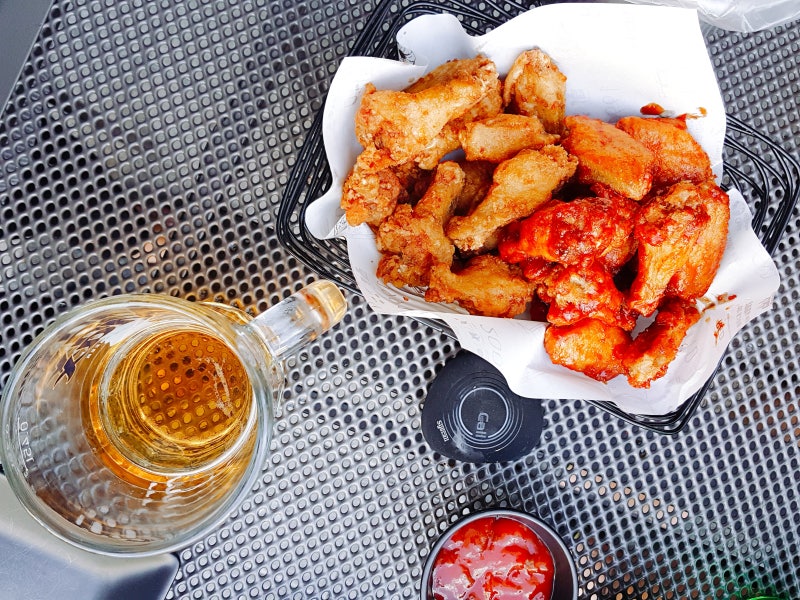 양천향교역 치킨 교촌치킨 마곡1호점 완전 맛남 네이버 블로그
