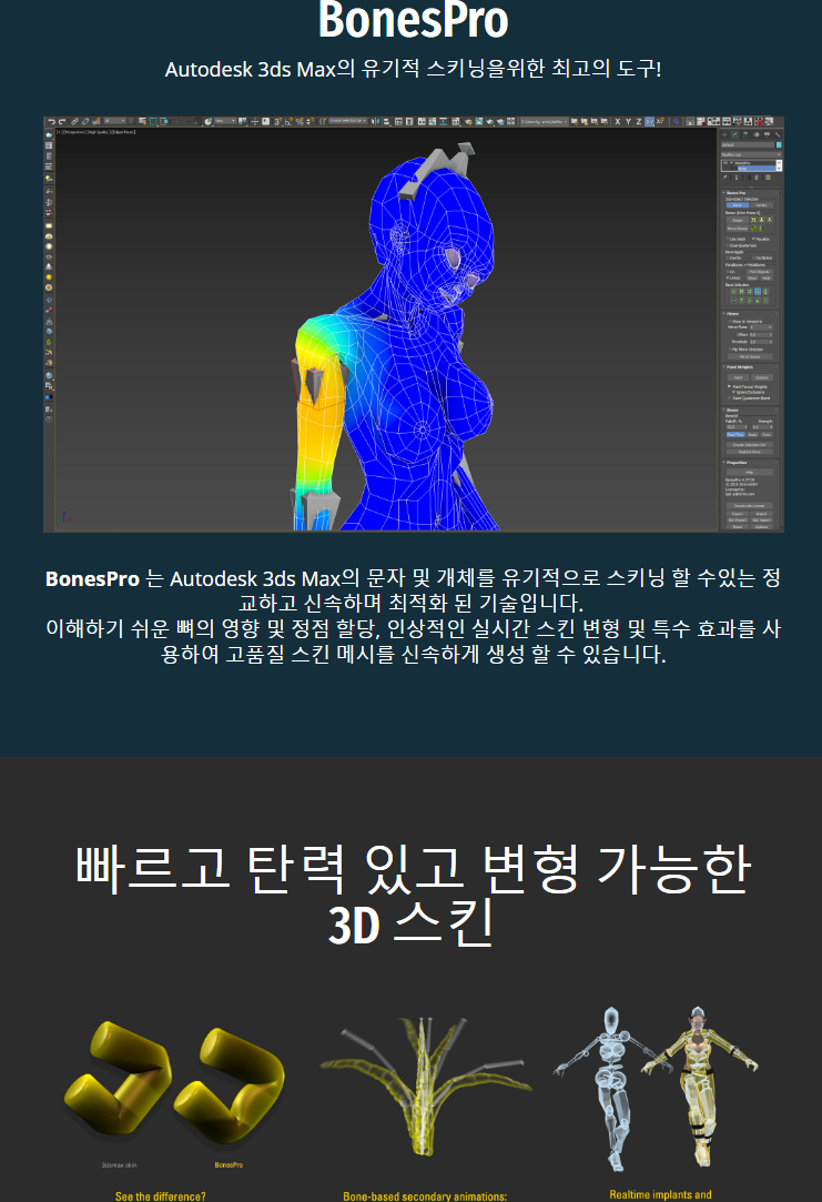 스킨 툴 bonespro : 네이버 블로그