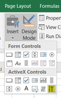 [VBA] #31. Form Controls & ActiveX Controls : 네이버 블로그