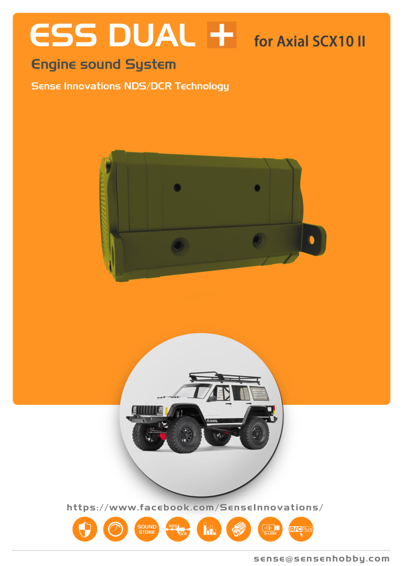 ESS-DUAL. 센스이노베이션 ESS 듀얼 센스 멀펑 Sense Innovations ESS-Dual+ Engine Sound ...