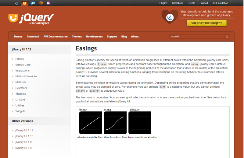 다이나믹한 페이지를 위한 jquery-ui의 다양한 easing효과 : 네이버 블로그