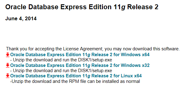 SQL실습을 위한 Oracle Database 11g Express Edition 설치 : 네이버 블로그