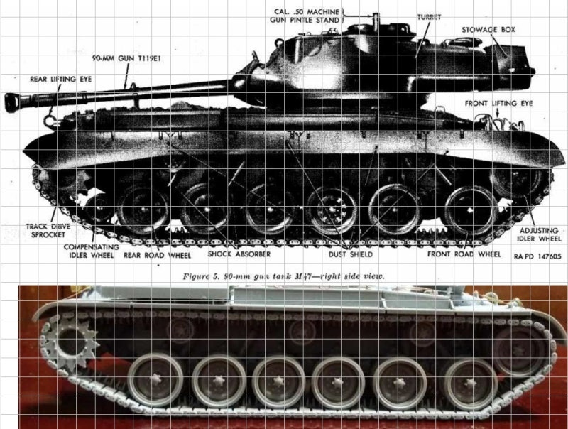90mm gun tank M47 자료 1 : 네이버 블로그