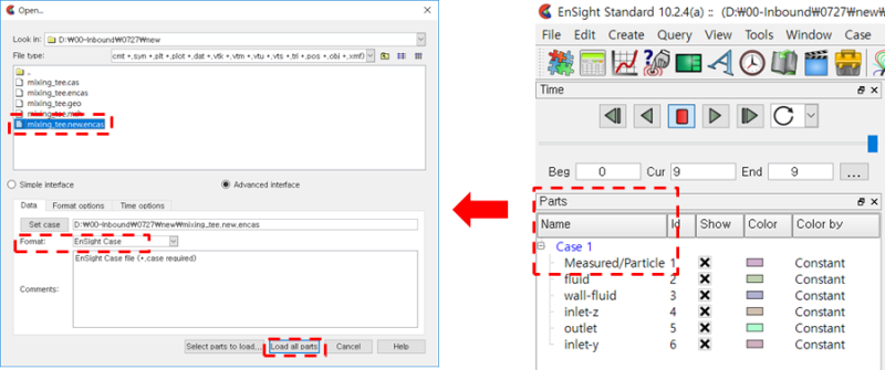ANSYS EnSight를 활용한 비정상 입자 추적 방법 : 네이버 블로그