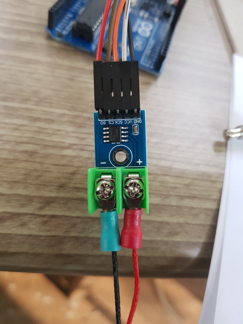 아두이노 우노 MAX6675 온도센서 연결 : 네이버 블로그