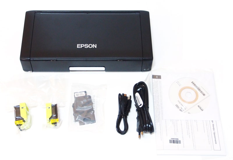 엡손 휴대용 프린터 WF-100 세팅 시작해보기 : 네이버 블로그