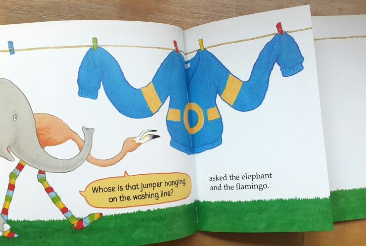 빠지는게 없는 완전체 그림책 Washing Line : 네이버 블로그