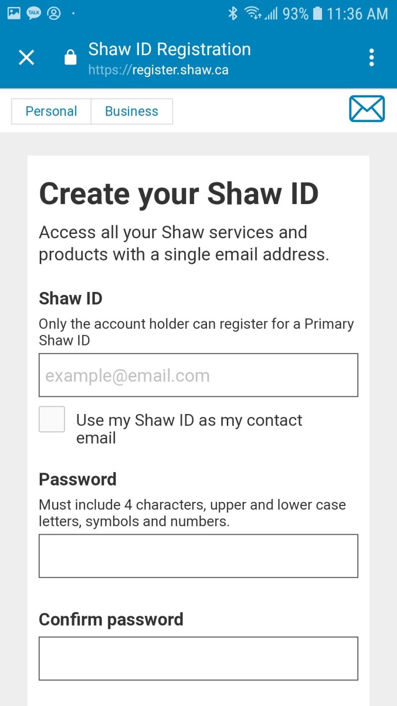 My Shaw App (혹은 bluecurve home app) : 네이버 블로그