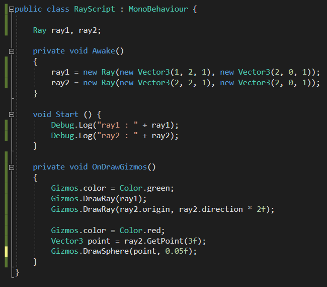 [유니티] Ray 구조체, Gizmos.DrawSphere : 네이버 블로그