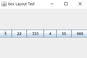 java swing - boxLayout 예제 : 여러개 박스생성, createVerticalBox ...