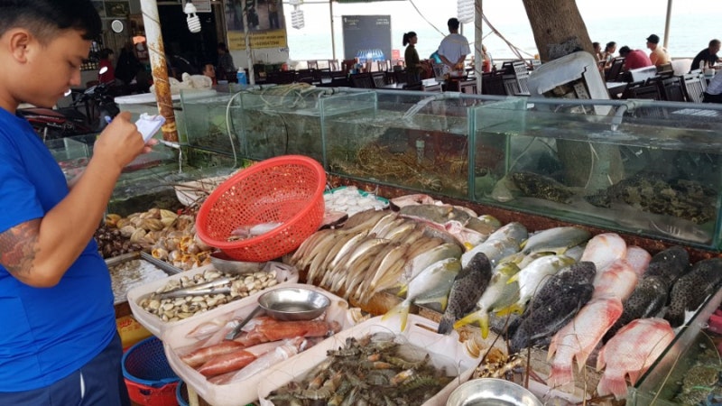 베트남 무이네 보케거리 미스터 크랩 2호점 Mrcrab 해산물 식당 네이버 블로그