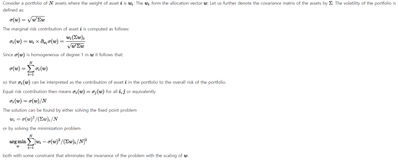 Risk Parity Strategy(Python code) : 네이버 블로그