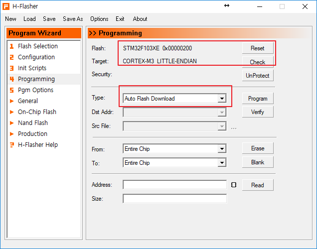 [STM32F103] H-JTAG 설치 및 Keil에서 사용법 : 네이버 블로그