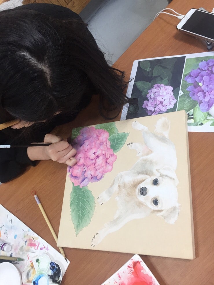 부산취미미술부산화실부산민화부산한국화화실 네이버 블로그