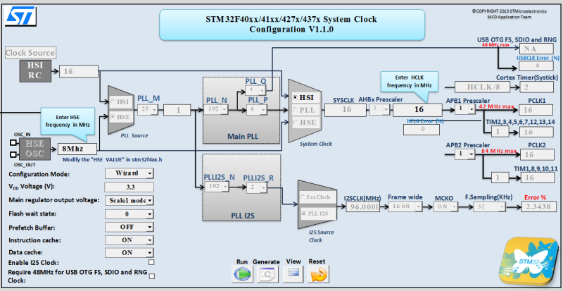 STM32 CubeMX 사용하기 #3 (Clock Configuration) : 네이버 블로그