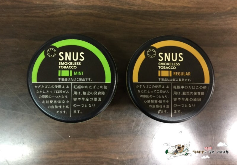 전자담배만 냄새없는게 아니다. 입담배 스누스(SNUS)!! : 네이버 블로그