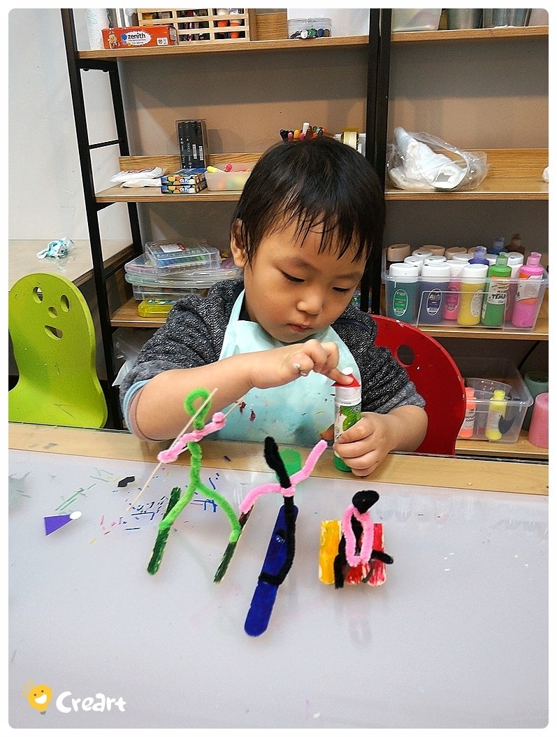 Bambini 4·5세 수업 스키타는 사람 시흥시 정왕동 배곧 크리아트 미술학원 네이버 블로그