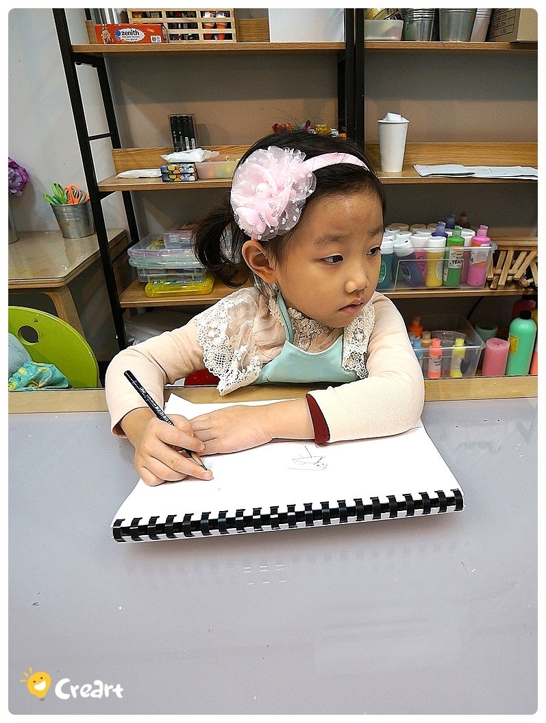 Bambini 4·5세 수업 스키타는 사람 시흥시 정왕동 배곧 크리아트 미술학원 네이버 블로그