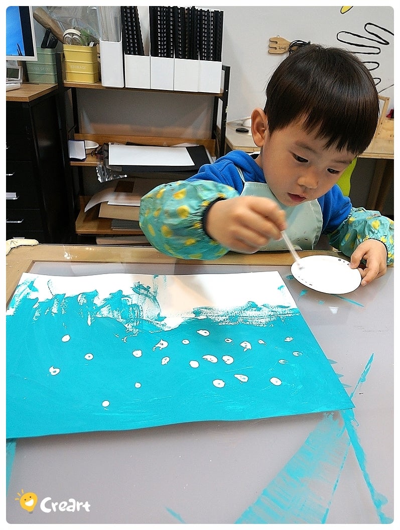 Bambini 4·5세 수업 스키타는 사람 시흥시 정왕동 배곧 크리아트 미술학원 네이버 블로그