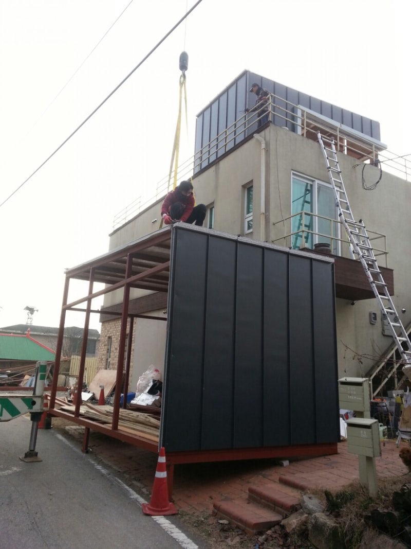12평옥상이동식소형주택 : 네이버 블로그