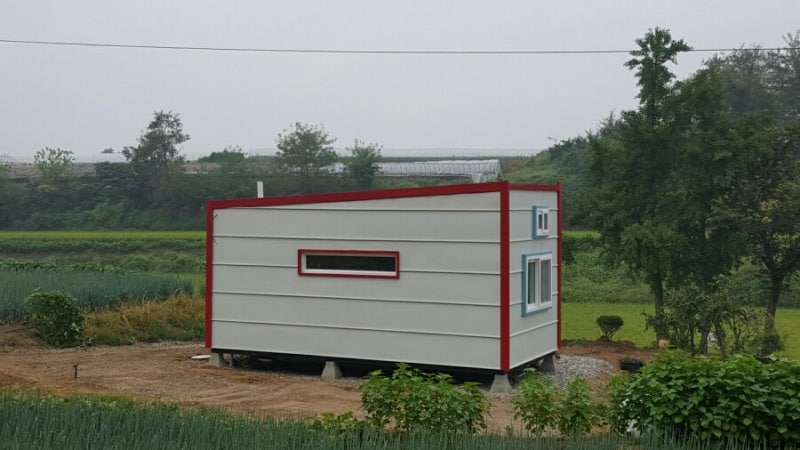 컨테이너하우스- 조립식 서산 6평이동식주택 농막 : 네이버 블로그