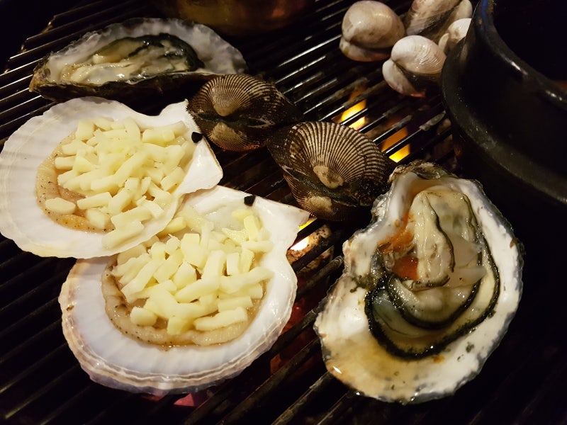 신촌역 맛집 지오짱 조개구이 풀코스로 즐기는 조개요리 전문점 네이버 블로그