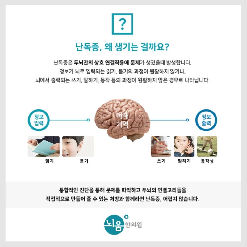 난독증진단 난독증치료후기 이해력부족장애 네이버 블로그