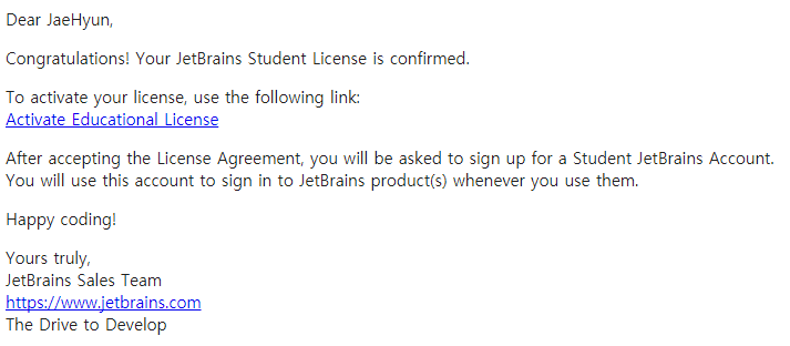 [Python] pycharm student license : 네이버 블로그
