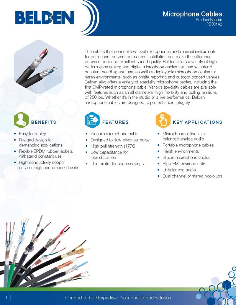 BELDEN_Microphone Cable : 네이버 블로그