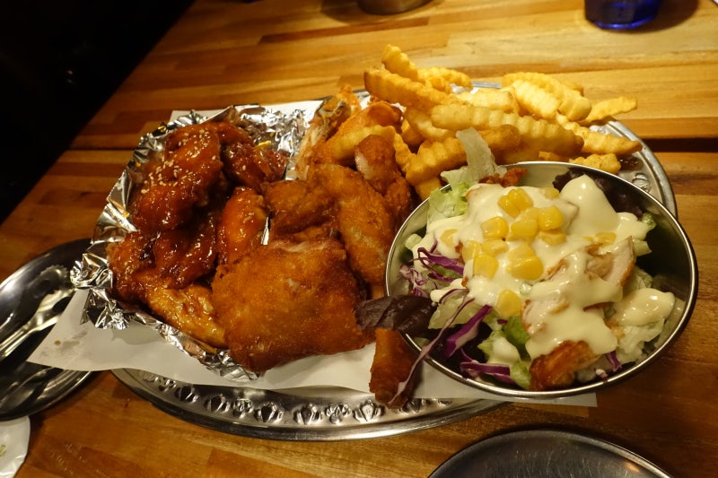상수역 치킨상수 술집홍대치킨맛집상수 철인7호야들야들 치킨이 한마리반 네이버 블로그