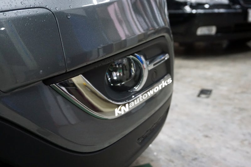 QM6 순정 LED 안개등 교체 시공 : 네이버 블로그