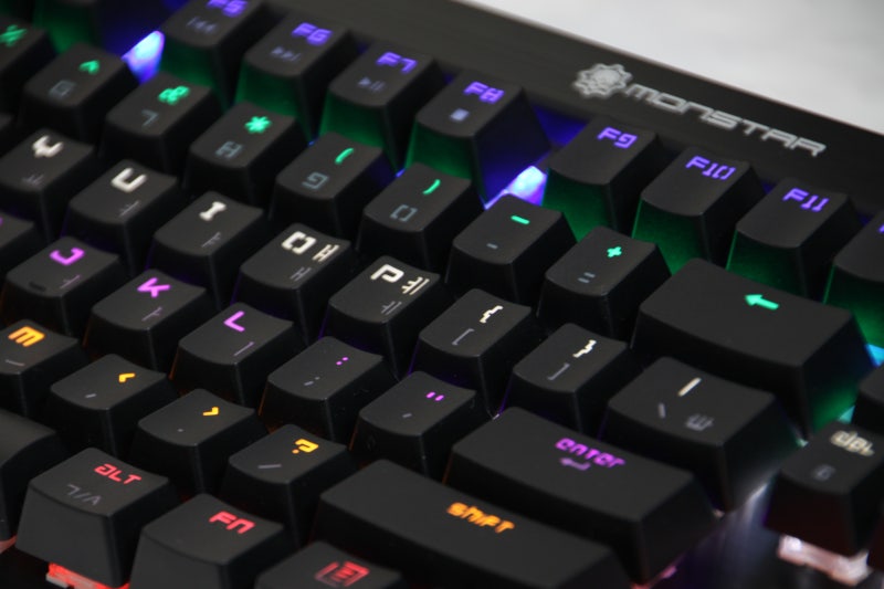 [기계식 키보드] 몬스타기어 데빌스킬 MK108 Newface(카일 롱화 적축) : 네이버 블로그