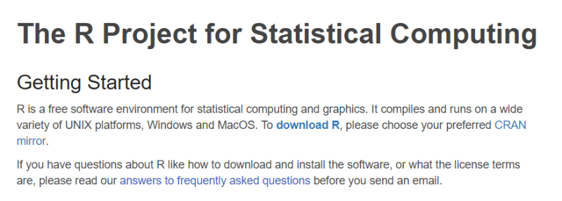 R 설치, R 다운로드, R프로그래밍 설치 : 네이버 블로그