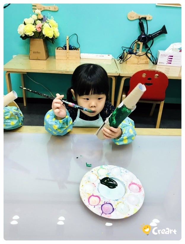 Bambini 5세 수업 볼록볼록 악어 시흥시 정왕동 배곧 크리아트 미술학원 네이버 블로그