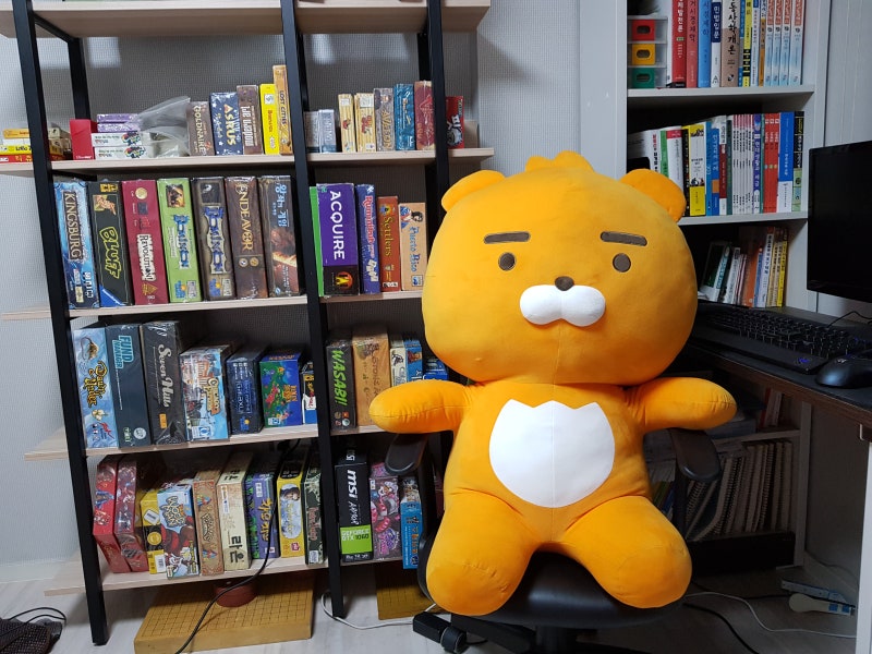 카카오프렌즈 라이언 인형 구입 베스킨라빈스 한정판 카카오리틀프렌즈 대형 인형 네이버 블로그