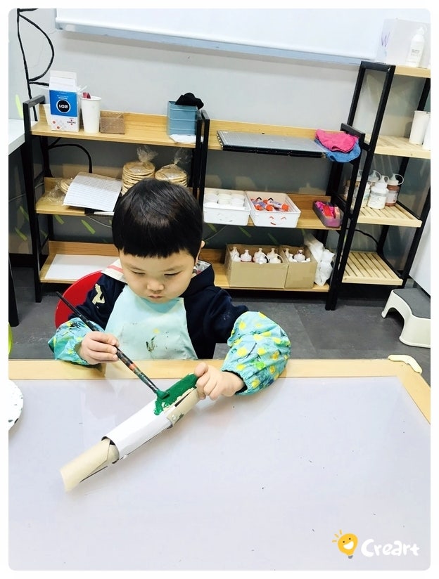 Bambini 5세 수업 볼록볼록 악어 시흥시 정왕동 배곧 크리아트 미술학원 네이버 블로그