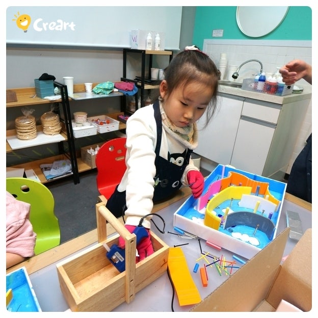 Klein 6·7세 수업 키네틱 아트 마블 런 시흥시 정왕동 배곧 크리아트 미술학원 네이버 블로그