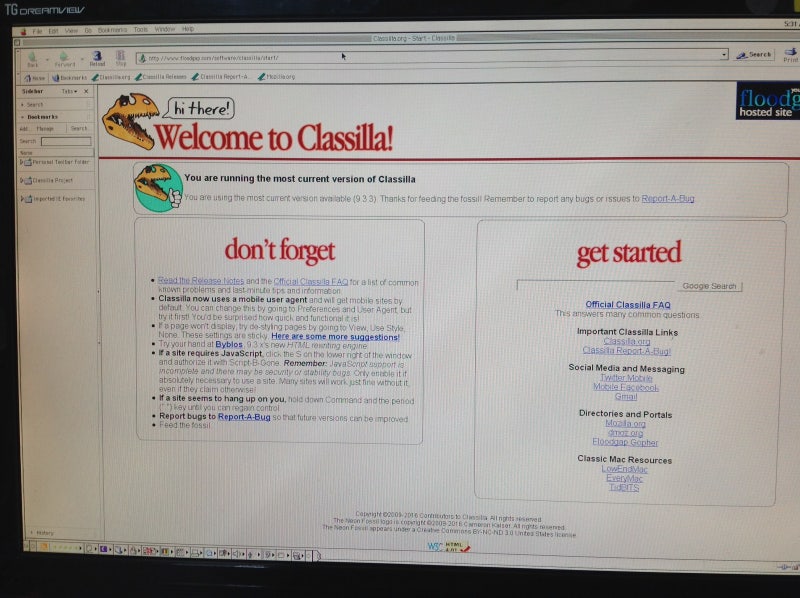 파워맥 G4 노인학대의 시작 (번외편) 맥 os 9 Classilla 브라우저 설치 : 네이버 블로그