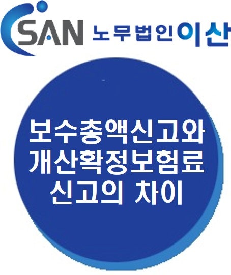 건설업 일용직 4대보험 고용산재 확정정산 보수총액신고와 개산확정보험료의 차이 네이버 블로그