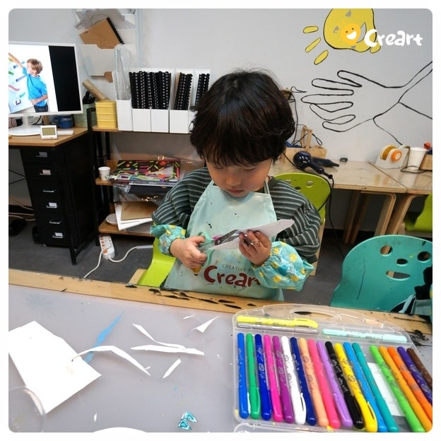 Bambini 5세 수업 마블 런 우주 시흥시 정왕동 배곧 크리아트 미술학원 네이버 블로그